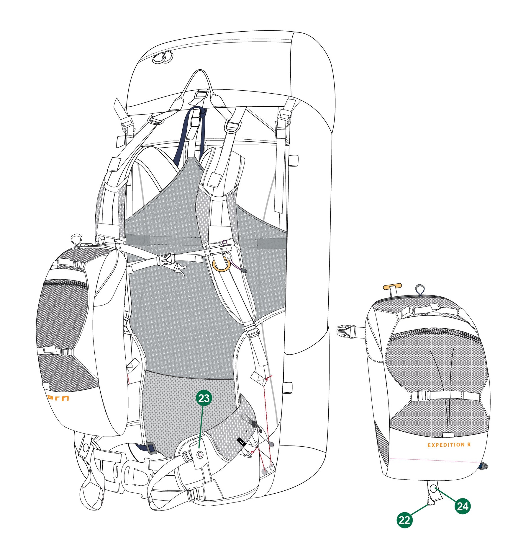 Aarn | Pack Fitting | Fitting Your Adjustable Aarn Pack - AarnPacks